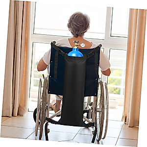 Operitacx Oxygen Cylinder Pannier Bag Storage Bag Buggy Bag Purse Storage Bag Respiratory Aids Oxygen Cylinder Holder Medical Oxygen Backpack Oxygen Storage Bag Fabric Travel Buckle Tank