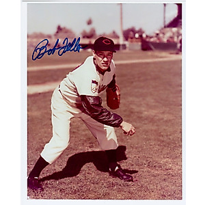 Kirkland Signature Bob Feller 8 X 10 Autograph Photo on Glossy Photo Paper