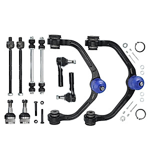 MPLUS 10X Front Upper Control Arms Suspension Kit fits For Ford 1998-2011 Ranger 2WD, For Mazda 2001-2009 B2300, 1998-2001 B2500, 1998-2007 B3000, 1998-2003 B4000