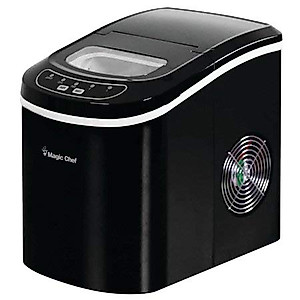 Magic Chef MCIM22B 27Lb-Capacity Ice Maker Black