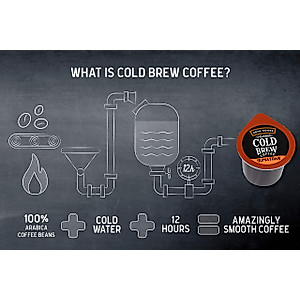 Java House Cold Brew Coffee Concentrate Single Serve Liquid Pods, Sumatran, 12 Count