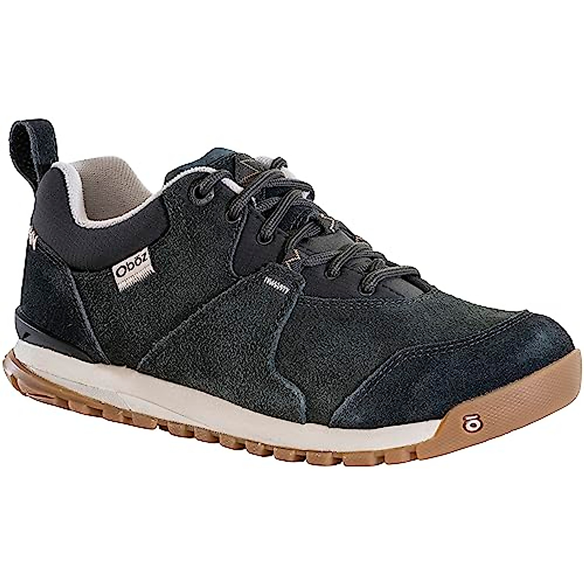 Oboz Women's Emma Low Hiking Shoe, Black Sea, 8.5