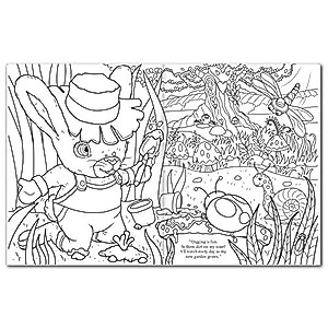 Personalized Coloring & Activity Book for Kids with Sticker Sheet - I See Me! (Garden)