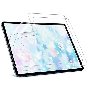 [2 Pack] Paper Screen Protector for iPad Pro 11 inch 2022/2021/2020 & iPad Air 5th(2022)/iPad Air 4th (2020) 10.9 inch, Matte Paper Screen Protector - Write, Draw & Sketch as Using on Paper