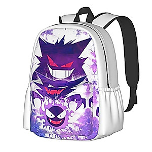 Cute Backpack School Shoulder Bag Laptop Bag Backpack for Teen Boys, Anime Backpack Casual Daypack for Travel