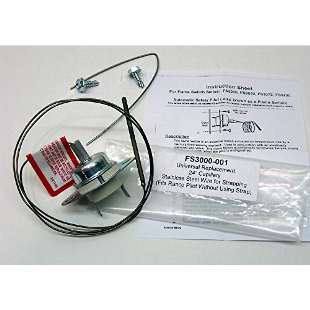 Cooking Appliances Parts FS3000-001 Gas Oven Flame Switch for Ranco Wilco LF2 Harper 6310S0020 6310S0010