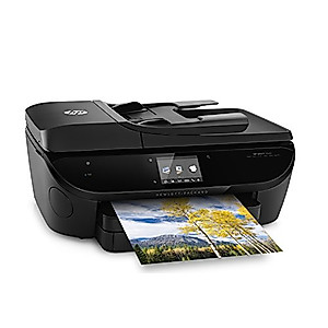 HP Envy 7640 Wireless All-in-One Photo Printer with Mobile Printing, HP Instant Ink or Amazon Dash replenishment ready (E4W43A)