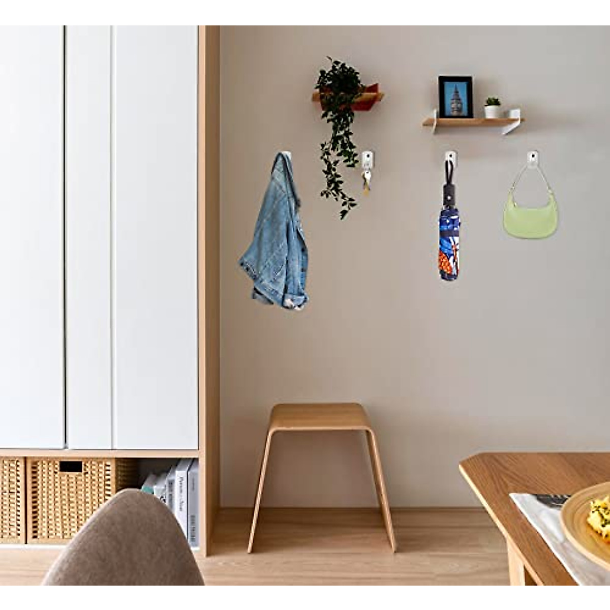 ASZUNE Ceiling Hooks for Hanging Plants - Metal Plant Bracket Iron Wall Mount Lanterns Hangers for Hanging Bird Feeders, Lanterns, Wind Chimes, Planters, Outdoor Decoration Hooks