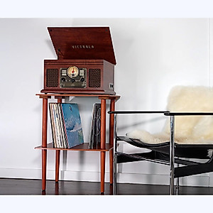 Victrola Innovative Technology Record Stand Turntable White (VA-30-WHT)