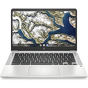 HP Chromebook - 14a-na0023cl Everyday Value Laptop (Intel Celeron N4000 2-Core, 4GB RAM, 64GB eMMC, Intel UHD 600, 14.0" Full HD , WiFi, Bluetooth, Webcam, 1xUSB 3.1, Chrome OS) (Renewed)