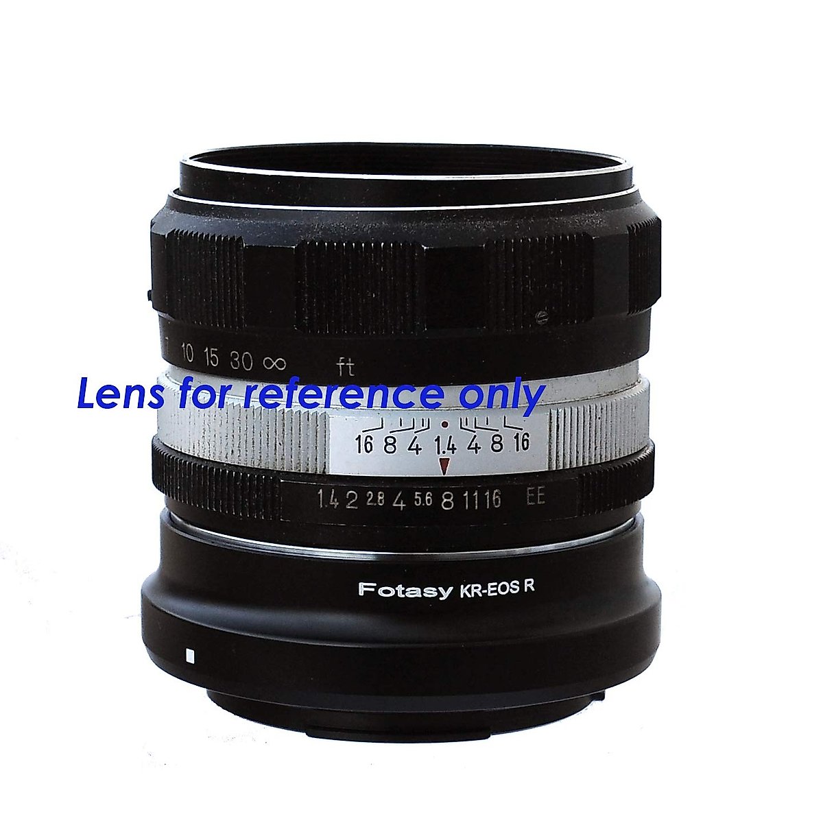 Fotasy Konica AR Lens to Cannon EOS RF Mount Adapter, KR Lens EOS R Adapter Ring, KR RF Adapter, Compatible with Canon EOS R Mirrorless Camera EOS R RP Ra R3 R5 R6 R7 R10