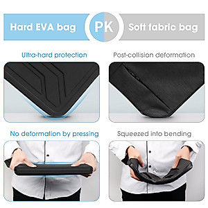 Smatree 16 inch Laptop Sleeve Hard EVA Shell Case for Alienware x16 R1 Gaming Laptop 16inch, for Alienware m16 R1 Gaming Laptop 16inch Laptop case（Not Fit with Alienware m16 R2 !）