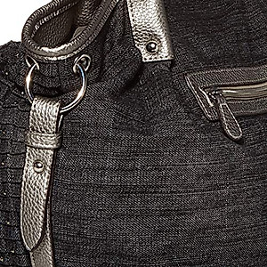 LaTique Anastasia w/Stones Handbag, Dirty Denim