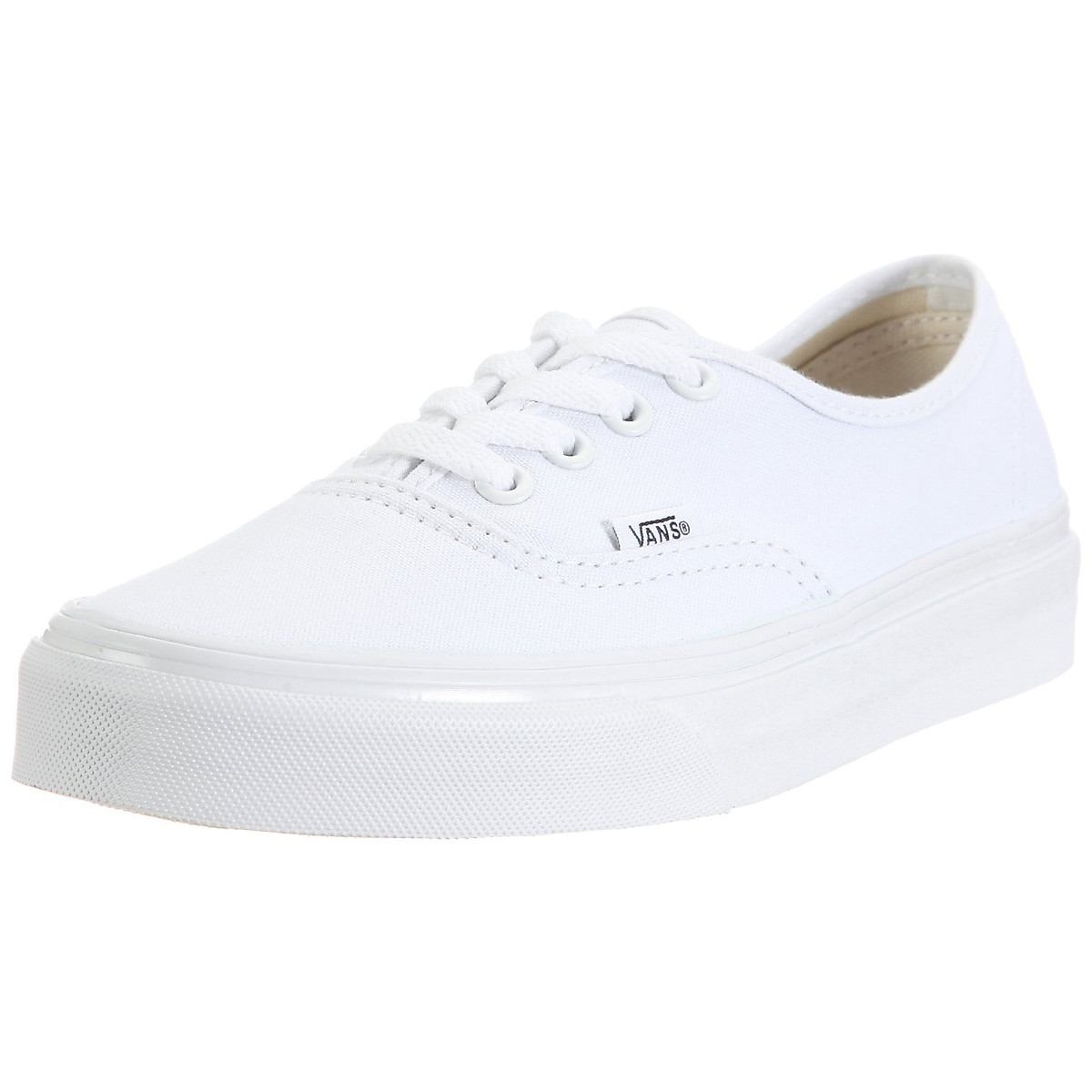 Vans Unisex Authentic True White Canvas VN000EE3W00 Mens 5.5, Womens 7