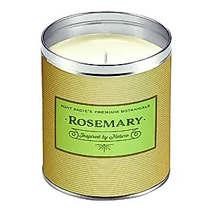 Aunt Sadies 1308 Apothecary Candle, Rosemary, 4 by 3.25-inch