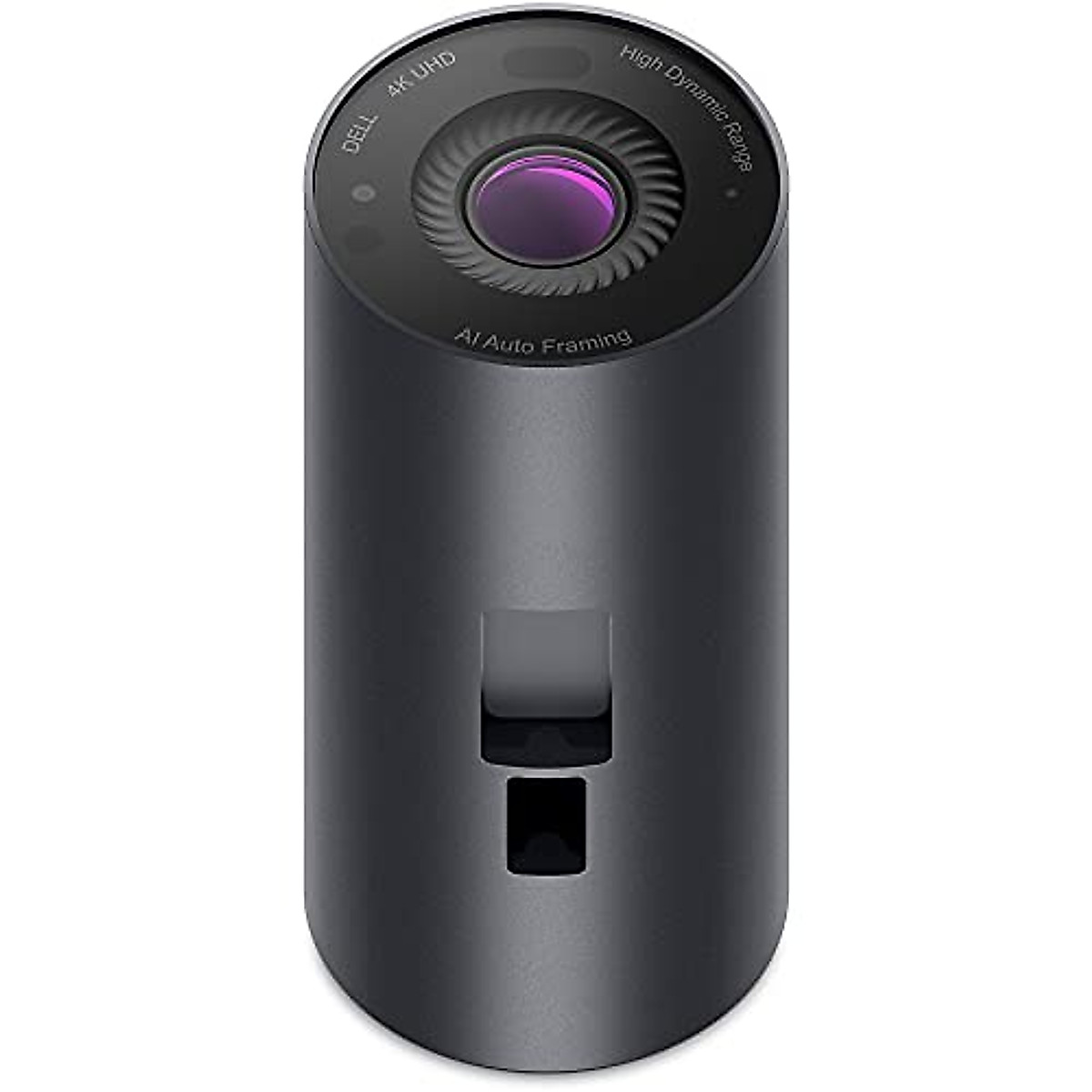 Dell UltraSharp HDR 4K Webcam with Privacy Cover, HD USB Computer Camera with 4K Sony STARVIS CMOS / IR / Proximity Sensor,  Black - Anodized Aluminum - WB7022 – for Windows