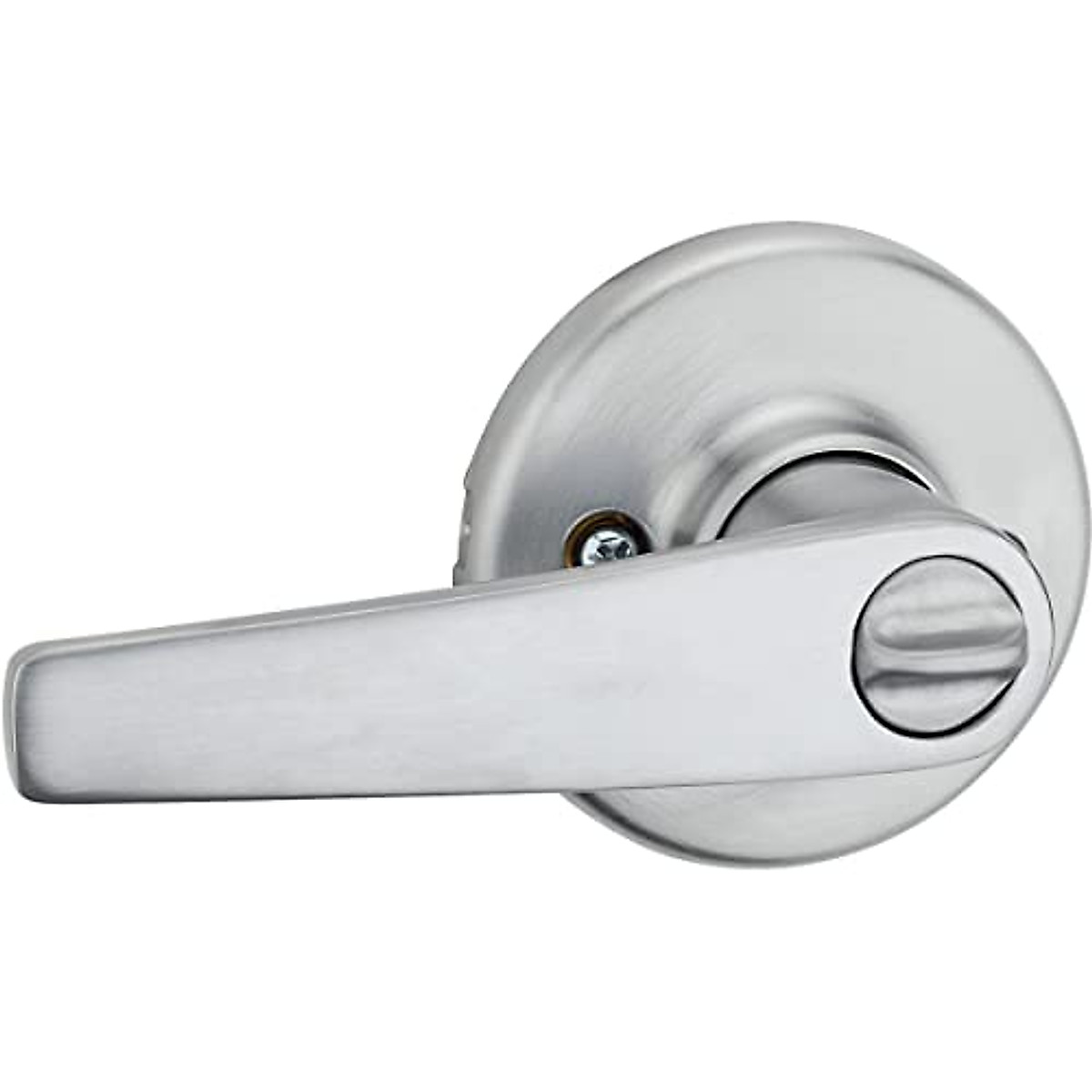 Kwikset 93001-879 Delta Bed and Bath Lever in Satin Chrome