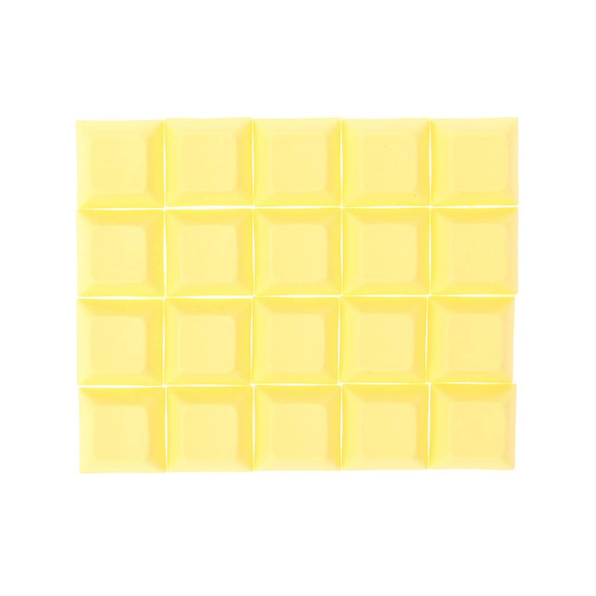 Y-QUARTER PBT Keycaps DSA 1u Blank Printed Keycaps for Gaming Mechanical Keyboard,Suit for Game Lover Gifts, Multicoloured, one size