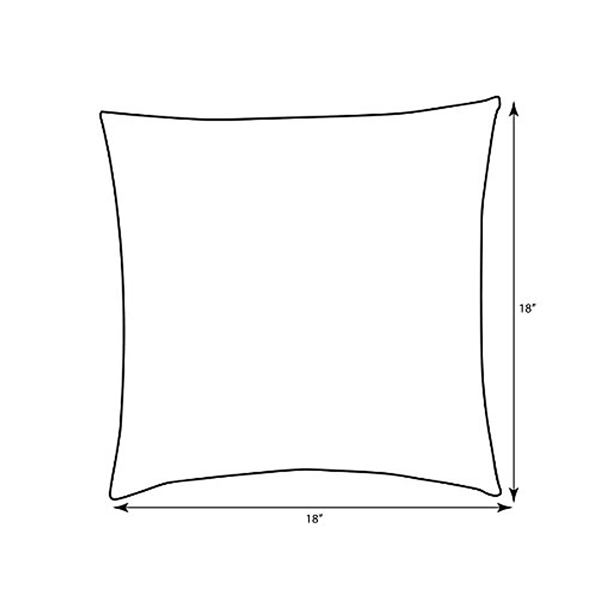 Pillow Perfect Flicker Jewel Throw Pillow, 18-Inch,Multicolor