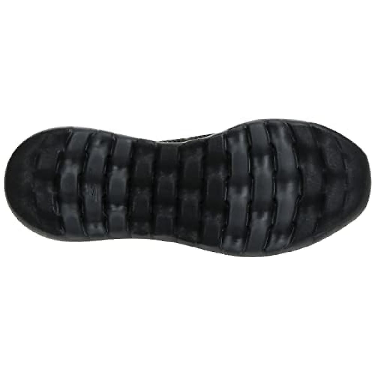 Skechers mens Go Max-athletic Air Mesh Slip on Walking Shoe, Black, 14 X-Wide US