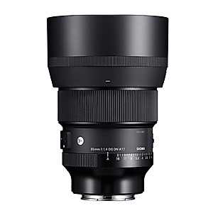 Sigma 85mm f/1.4 DG DN Art Lens for Sony E Bundle with 64GB Extreme PRO SD Card 2-Pack and Messenger Camera Bag Advanced Travel Kit (4 Items)