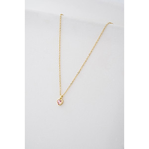 Ted Baker London Hannela Crystal Heart Pendant Necklace for Women