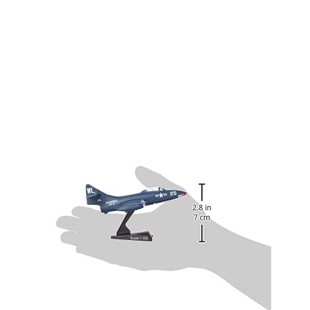 Daron Postage Stamp F9F Panther, Blue