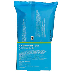 Cetaphil Gentle Skin Cleansing Cloths, 25 sheets (Pack of 4)