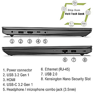 Lenovo V15 G3 Business Laptop Computer, 15.6" FHD Display, 12th Gen Intel 10 Cores i5-1235U (Beat i7-1195G7), 40GB DDR4 RAM, 2TB PCIe SSD, WiFi, BT 5.1, Windows 11 Pro