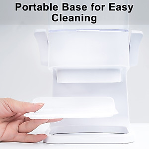 Zeadesign Cereal Dispenser Countertop 2Pc, Cereal Containers Storage, 5L Organization and Storage Containers for Kitchen, Dry Food Dispenser for Rice, Grains, Nuts, Snack,Oatmeal, Pet food, White