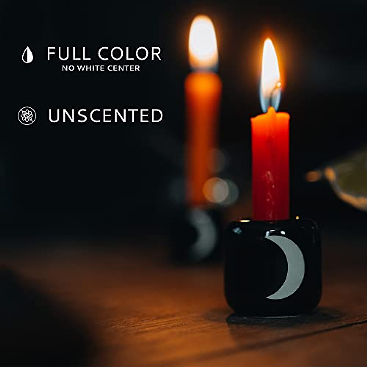 SpellCloth - Spell Candles for Witchcraft / Chime Candles / Colored Candles - Small Spell Candle Set for Ritual, Altar, Wicca Spells & Witch Rituals - 1/2in. x 4in. Candles for Spells Assorted Colors