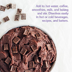 NuNaturals Organic Fair Trade Cocoa Powder, Premium Dutch-Process For Drinking and Baking, 1 lb