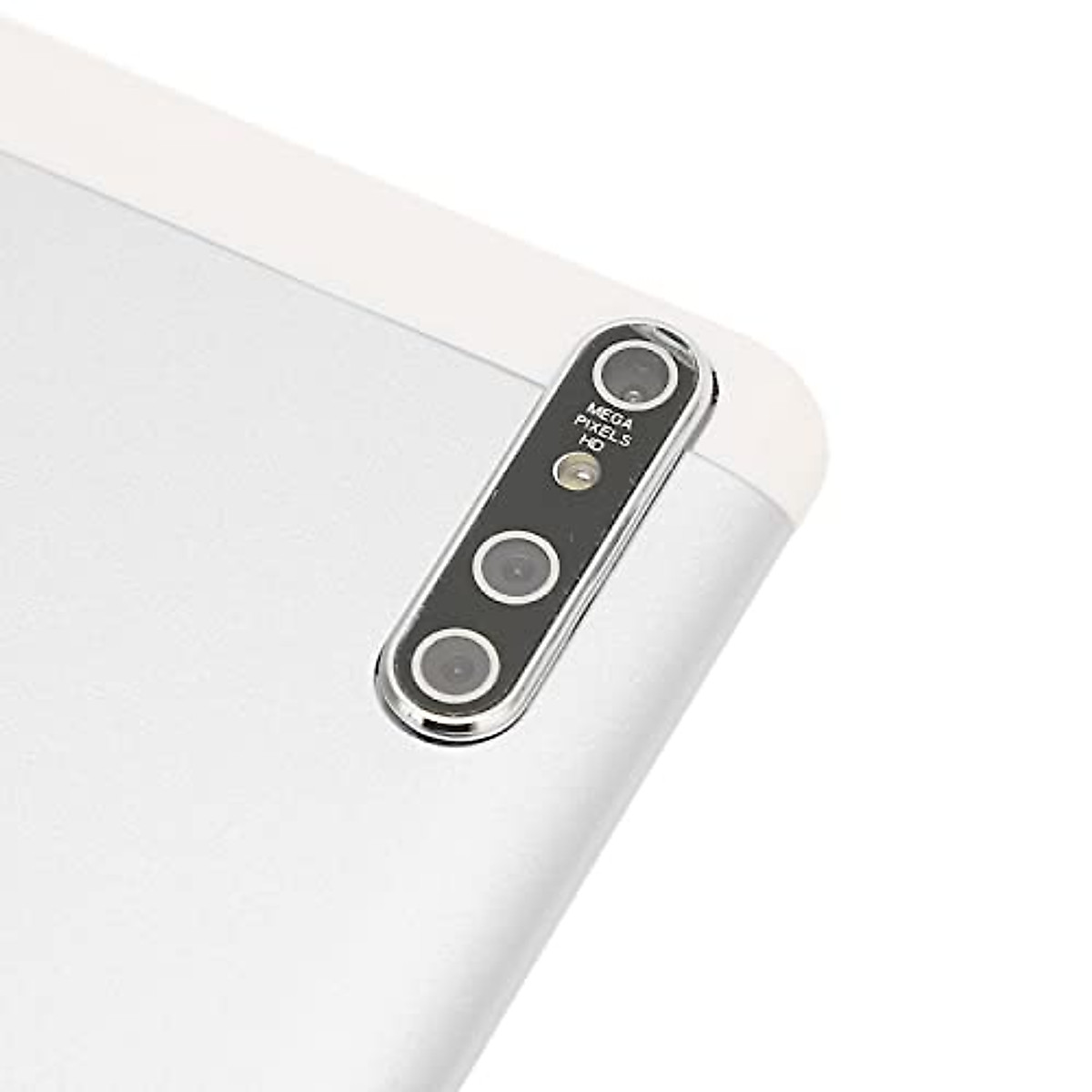 Qinlorgo Tablet, 8 Cores Support Multiple Languages for 11 10 Inch Silver Dual Card Dual Standby Tablet Male for Home Work (US Plug)