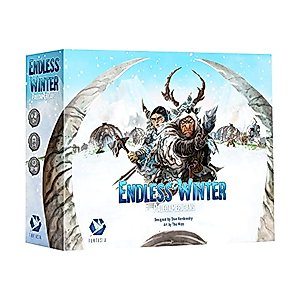 Endless Winter Paleoamericans Board Game | Prehistoric Territory Building Strategy Game for Adults and Kids | Ages 12+ | 1-4 Players | Average Playtime 60-90 Minutes | Made by Fantasia Games