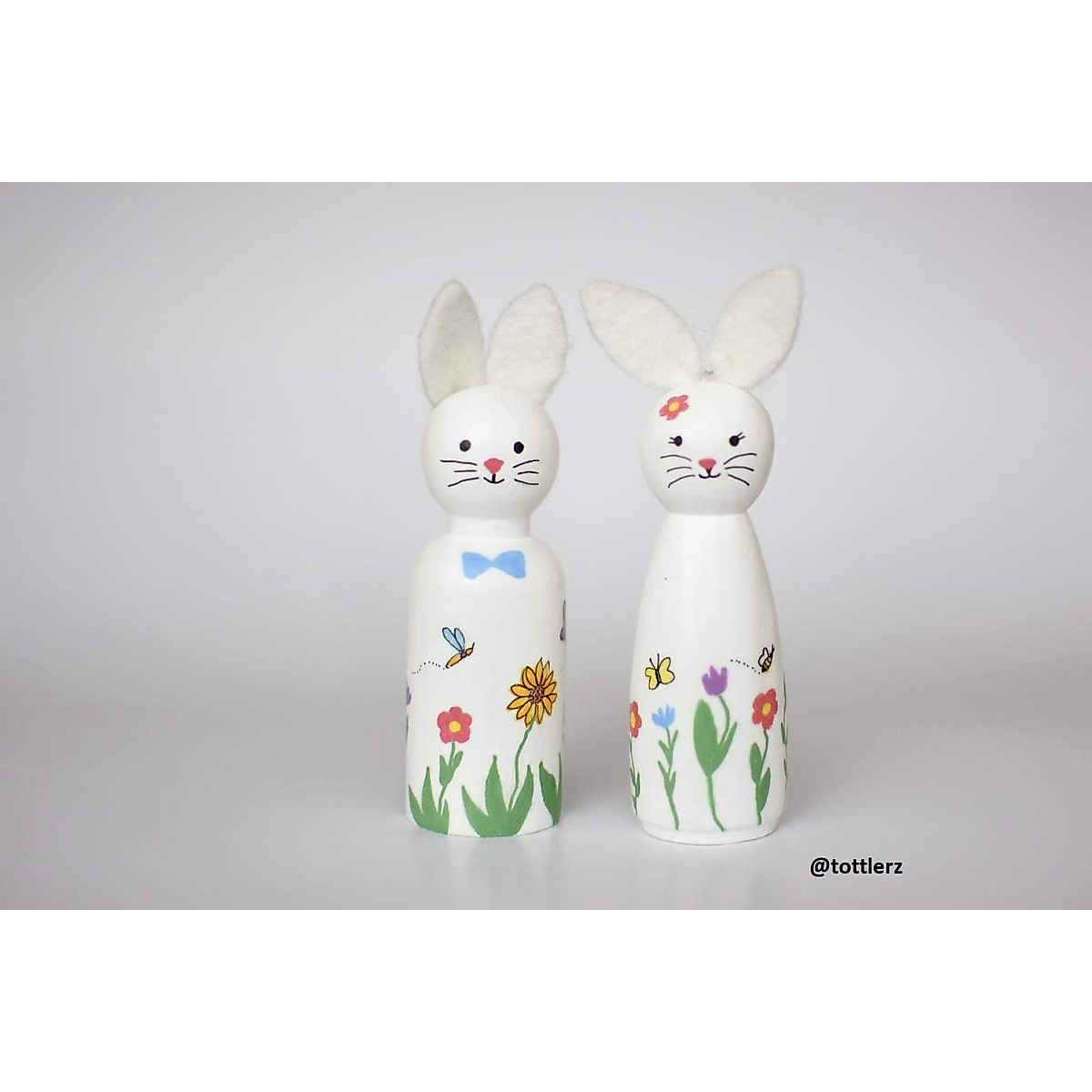 Ellipticus Valley Giant 4-1116 Wood peg Doll, 6 peg People Family, Perfect Size for Artist, Kids, Students Crafting, Gift