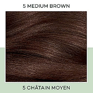 Clairol Natural Instincts Demi-Permanent Hair Dye, 5 Medium Brown Hair Color, Pack of 1