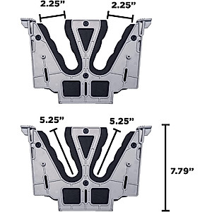 DECKED Narrow Drawer Piecekeepers | (1) set of (2) two | Narrow | 2 Slots