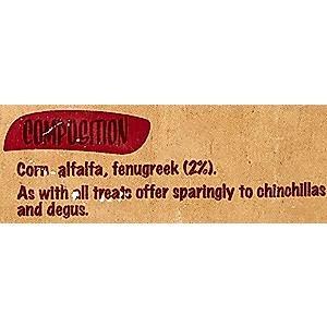 Rosewood Pet 1 Pouch Fenugreek Crunchies Food For Small Animals, 200G