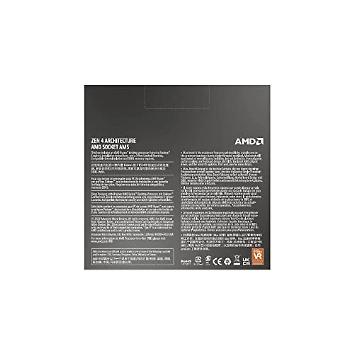AMD Ryzen™ 9 7900X 12-Core, 24-Thread Unlocked Desktop Processor