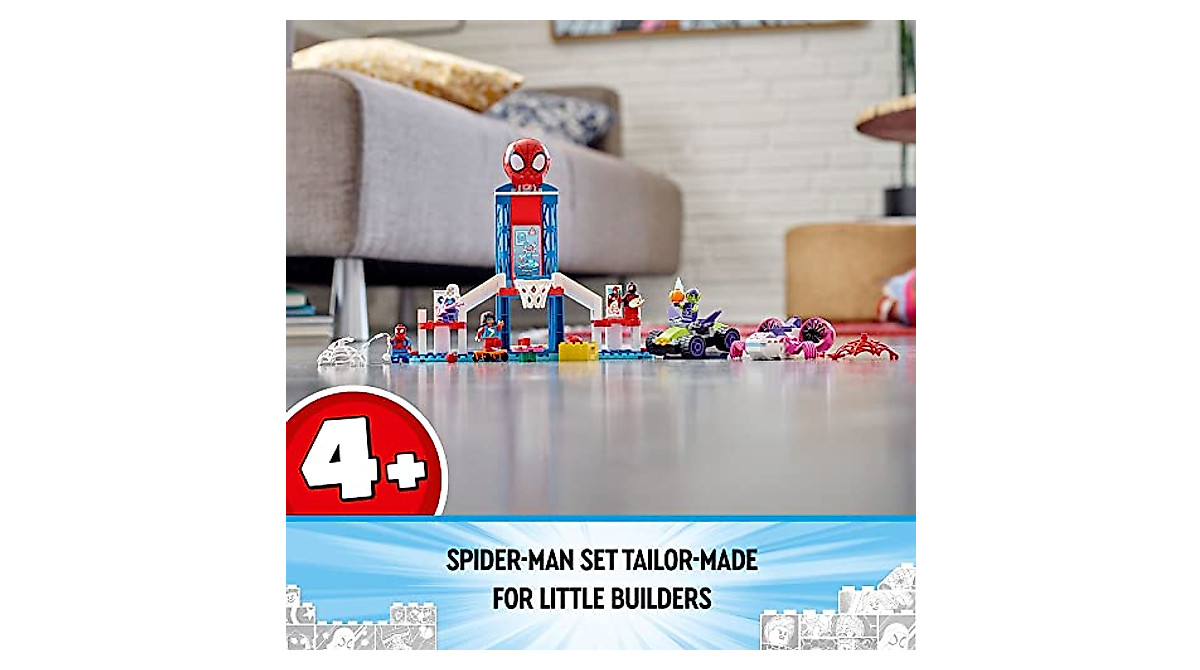 LEGO Marvel Spider-Man Webquarters Hangout - Fun for Kids