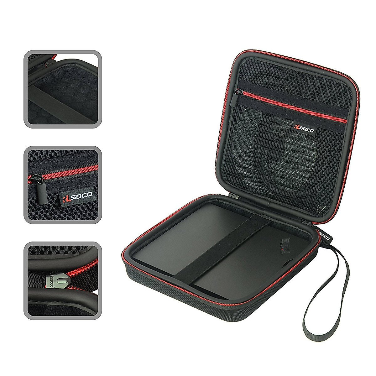 RLSOCO External USB CD DVD Drive Burner Writer Blu-Ray Drive Case for LG GP65NB60 8X,Dell DW316,Apple USB Superdrive,HP,ASUS ZenDrive V1M/Ultra Slim/LITE,LG Electronics,Hitachi LG,Verbatim(Case Only)