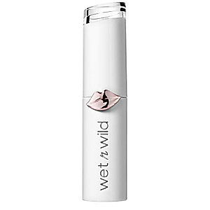 Lipstick By Wet n Wild Mega Last High-Shine Lipstick Lip Color Makeup, Red Raining Rubies