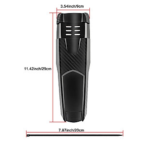 EZESO ESSENTIAL SKINCARE Mountain Bike Fender, MTB Mudguard, Front and Rear Bicycle Mudguard, Mud Guard Fits 20" 26" 27.5" 29" Universal Bike(2PCS)