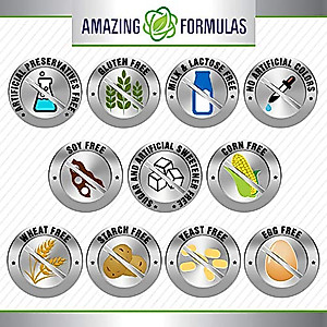 Amazing Formulas Selenium 200 mcg 240 Tablets Supplement | Non-GMO | Gluten Free | Made in USA