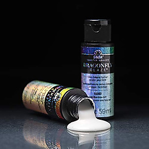 FolkArt Dragonfly Glaze Acrylic Paint, 4 Pack