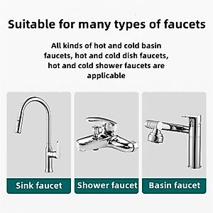 Tnfeeon 35/40mm Ceramic Cartridge Faucet Replacement Water Mixer Tap Inner Control Faucet Valve(40mm)