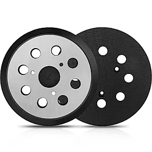 Replacement Sander Pad for Dewalt, 5" 8-Hole Hook and Loop Orbital Sanding Replacement Pads for DeWalt DW420 DW421 DW422 DW423 DW426 D2645#151281-08/DW4388 (2-Pack)