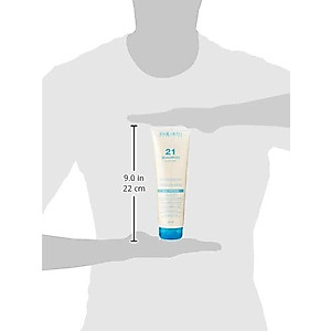 Salerm - Hydrating Shampoo 21 Silk Protein - 300 ml - for Dry and Damaged Hair - with Silk Proteins - Nourishes, Repairs, and Revitalizes Hair - Heat Protection