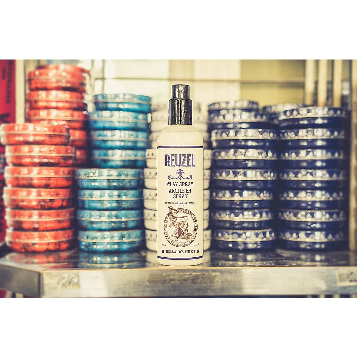 Reuzel Clay Spray, Adds Texture and Definition, 12 oz