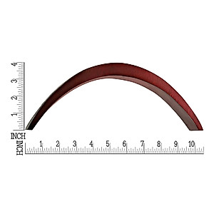 AeraVida Stunning Floral Black and Red Mango Tree Wood Balancing Wine Bottle Holder | Wine Bottle Holder Wooden Stand | Wine Bottle Holder | Decorative Wine Bottle Holder